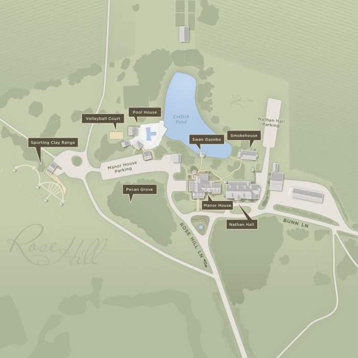 Rose Hill Property Map - Rose Hill Estate